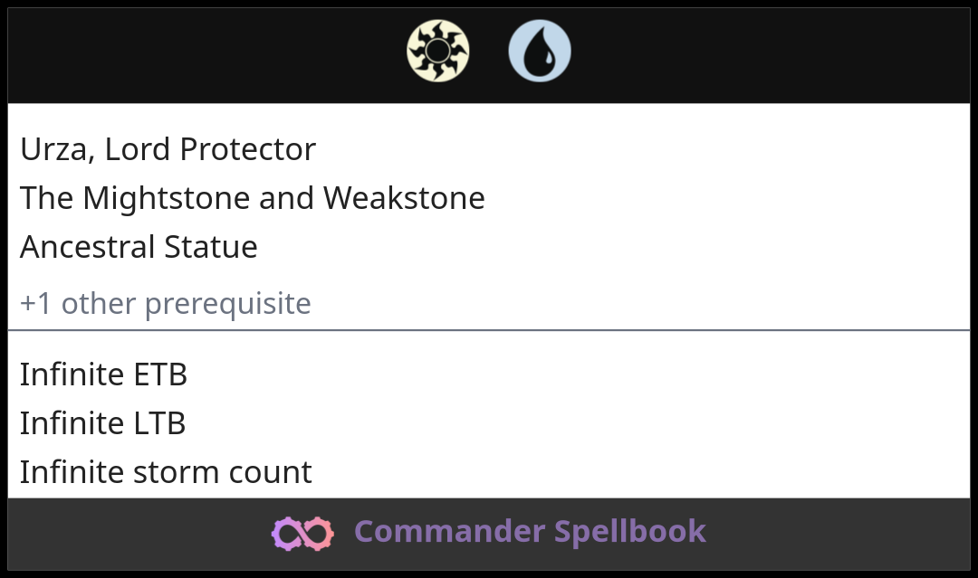 Urza, Lord Protector | The Mightstone and Weakstone | Ancestral Statue