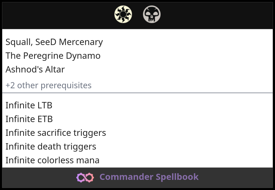 Squall, SeeD Mercenary | The Peregrine Dynamo | Ashnod's Altar