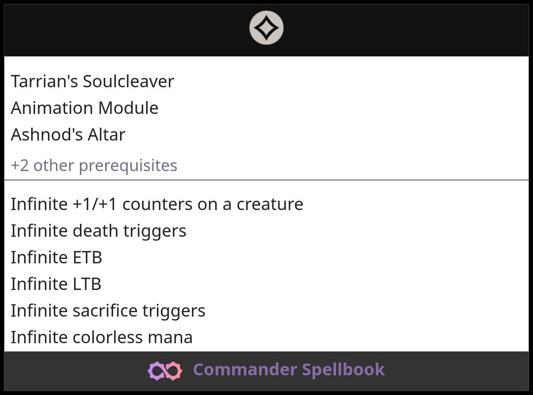 Tarrian's Soulcleaver | Animation Module | Ashnod's Altar