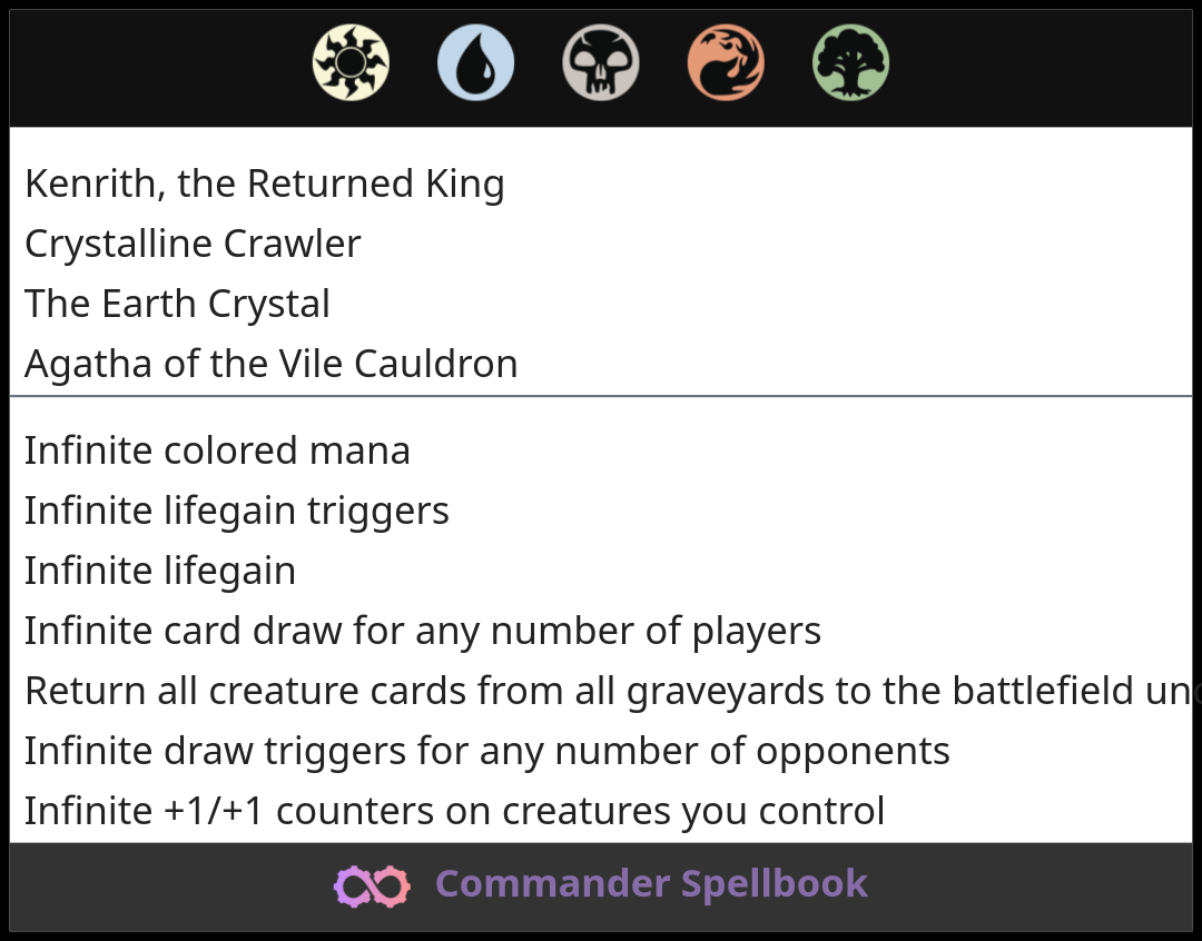 Kenrith, the Returned King | Crystalline Crawler | The Earth Crystal ...