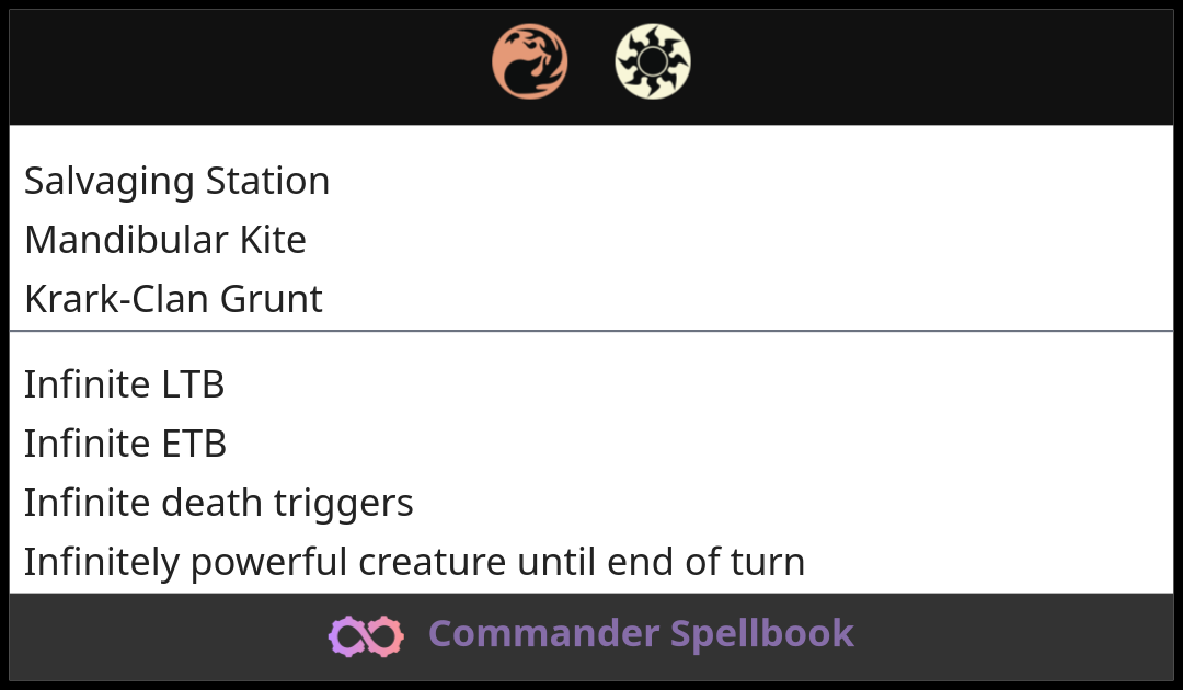 Salvaging Station | Mandibular Kite | Krark-Clan Grunt