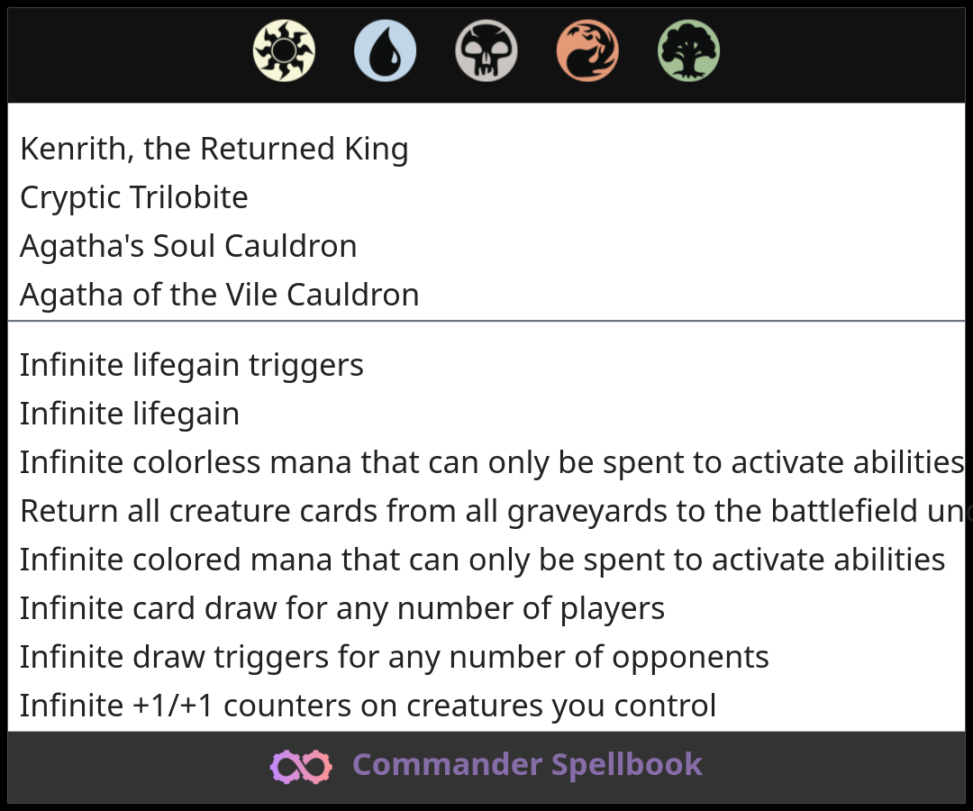 Kenrith, the Returned King | Cryptic Trilobite | Agatha's Soul Cauldron ...