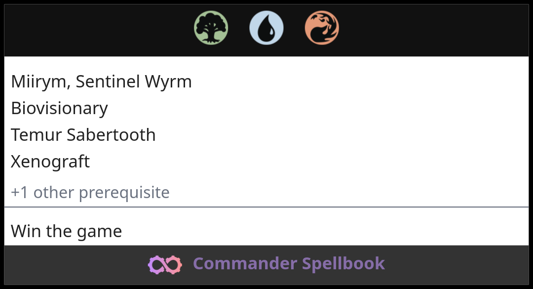 Miirym, Sentinel Wyrm | Biovisionary | Temur Sabertooth (and one other ...