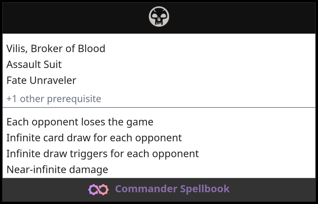 Vilis, Broker of Blood | Assault Suit | Fate Unraveler