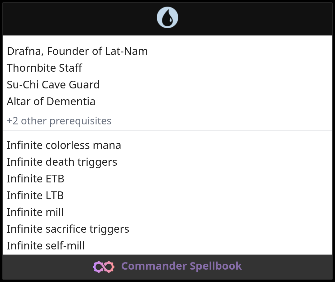 Drafna, Founder of Lat-Nam | Thornbite Staff | Su-Chi Cave Guard (and ...