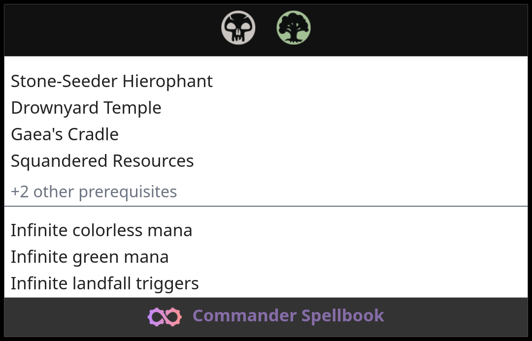 Stone-Seeder Hierophant | Drownyard Temple | Gaea's Cradle (and one ...