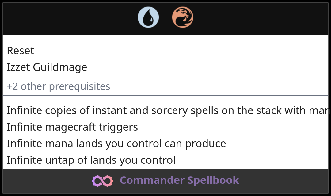 Reset | Izzet Guildmage