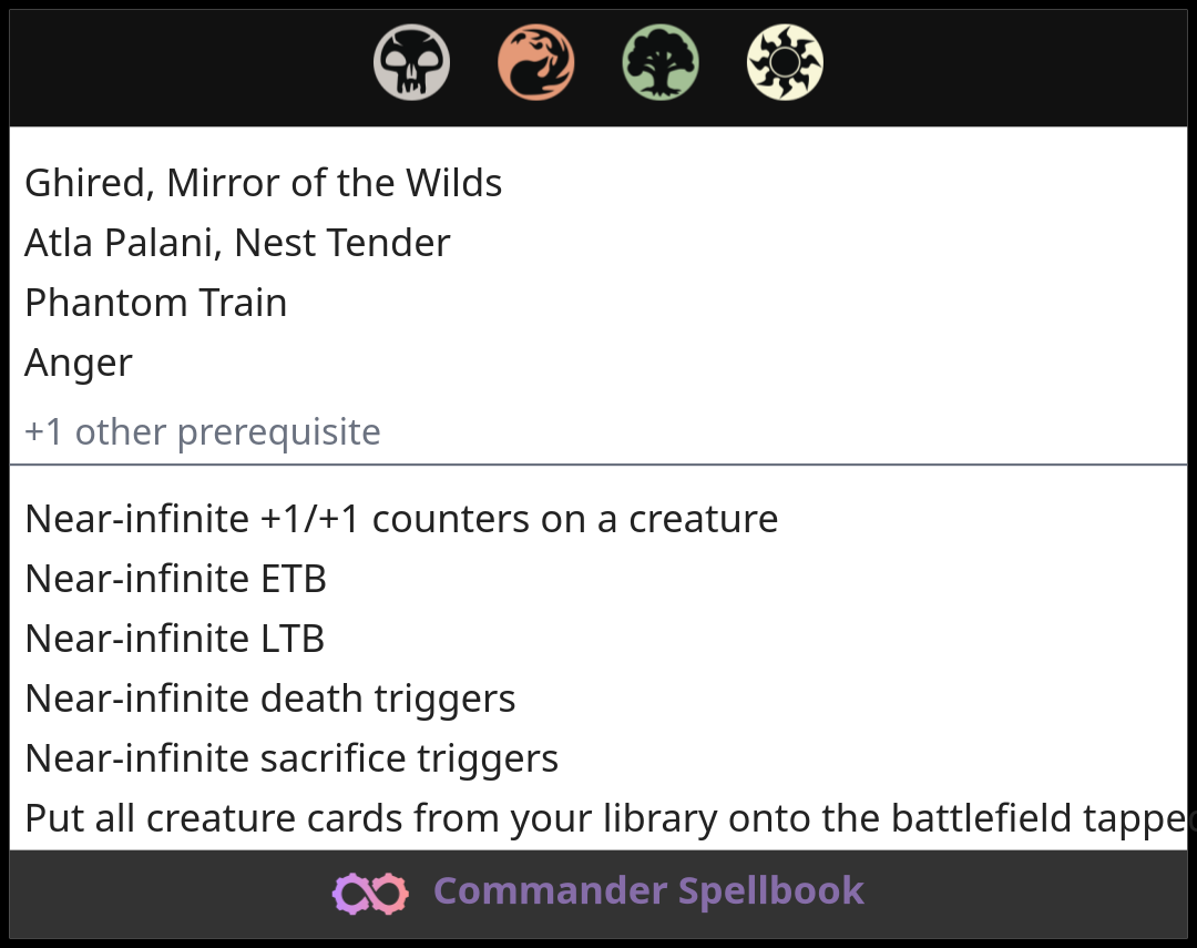 Ghired, Mirror of the Wilds | Atla Palani, Nest Tender | Phantom Train ...