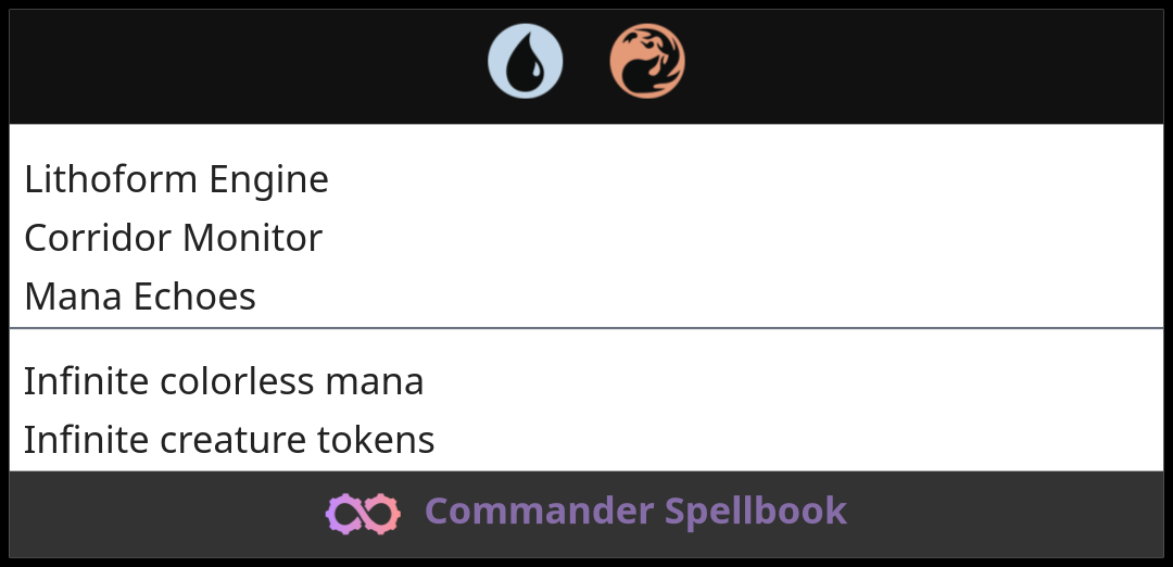 Lithoform Engine | Corridor Monitor | Mana Echoes