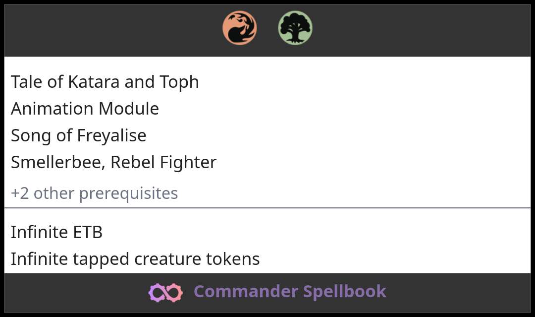 Tale of Katara and Toph | Animation Module | Song of Freyalise (and one other card)