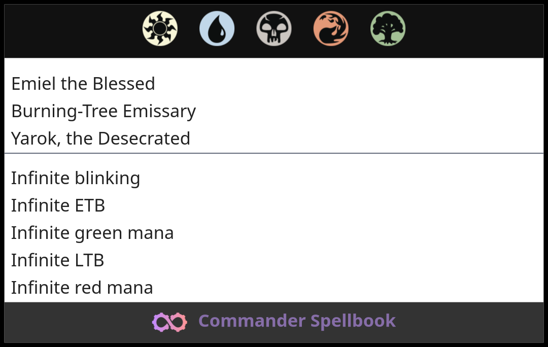 Emiel the Blessed | Burning-Tree Emissary | Yarok, the Desecrated