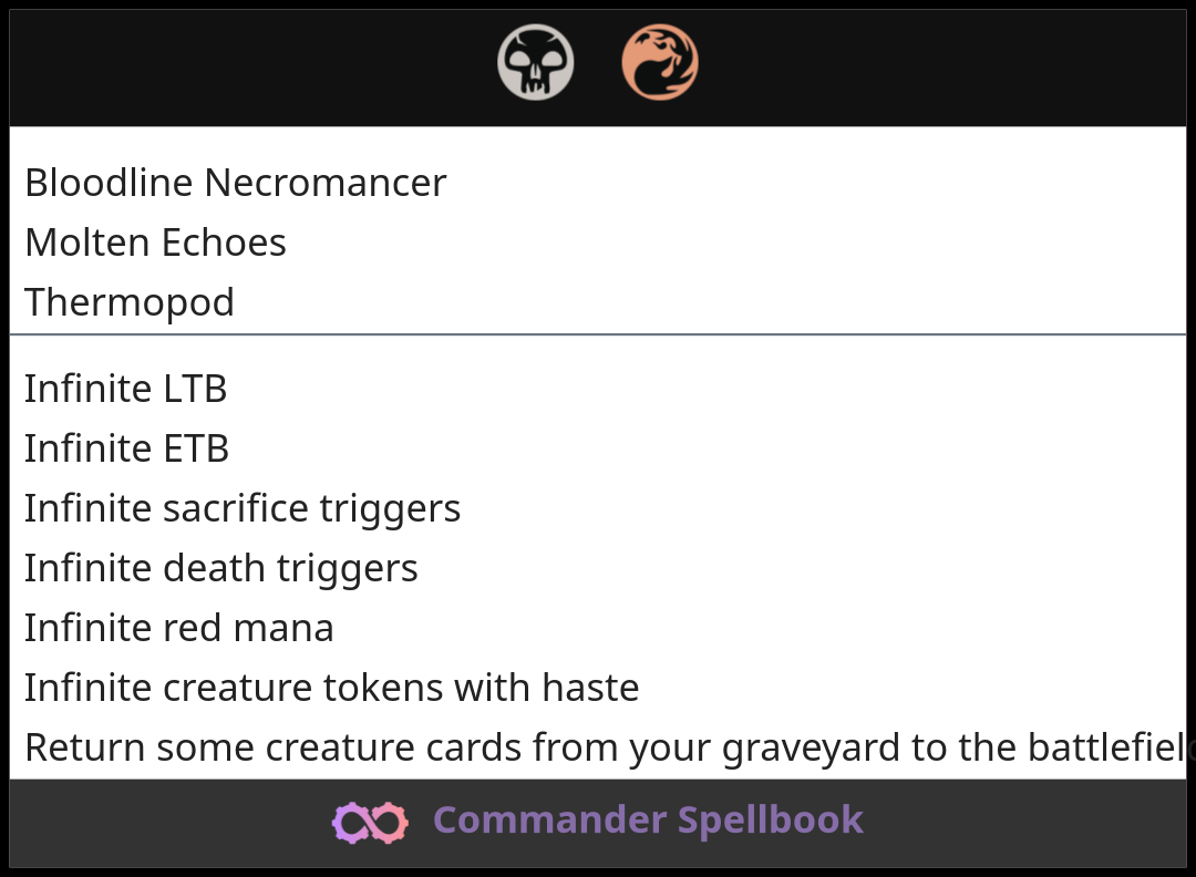 Bloodline Necromancer | Molten Echoes | Thermopod