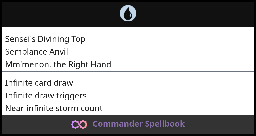 Sensei's Divining Top | Semblance Anvil | Mm'menon, the Right Hand
