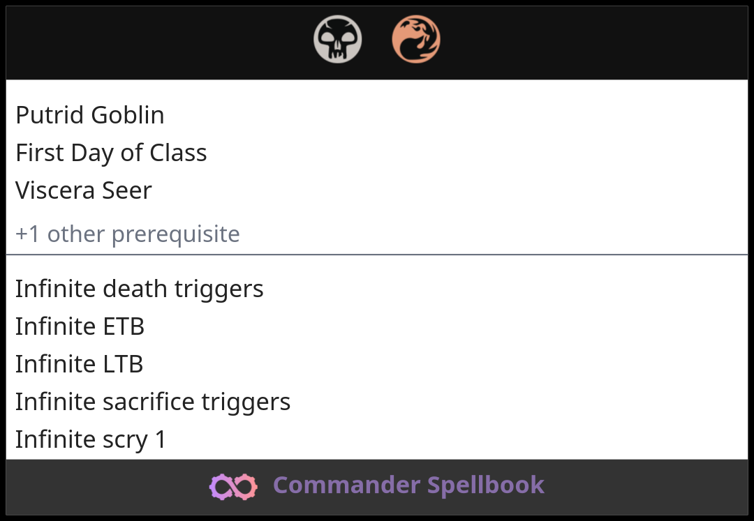 Putrid Goblin | First Day of Class | Viscera Seer