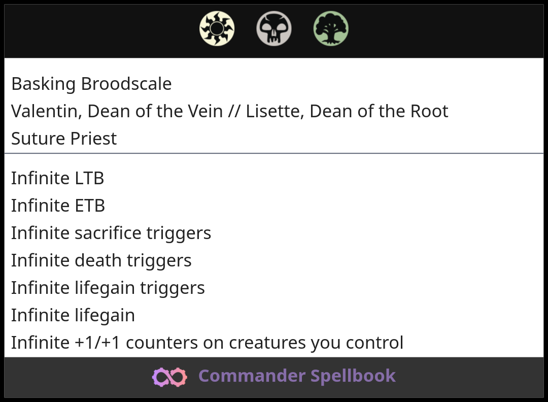 Basking Broodscale | Valentin, Dean of the Vein // Lisette, Dean of the ...