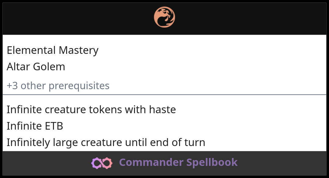 Elemental Mastery | Altar Golem