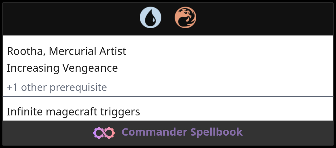 Rootha, Mercurial Artist | Increasing Vengeance