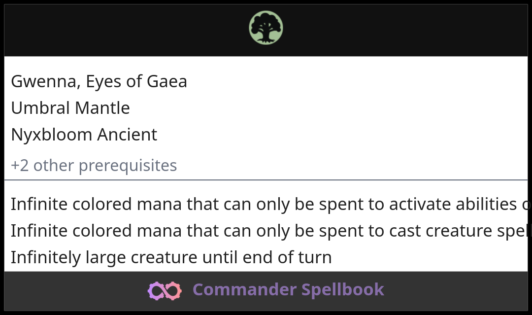 Gwenna, Eyes of Gaea | Umbral Mantle | Nyxbloom Ancient