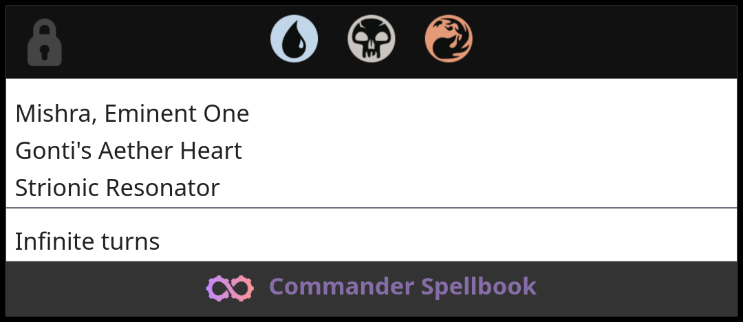 Mishra, Eminent One | Gonti's Aether Heart | Strionic Resonator