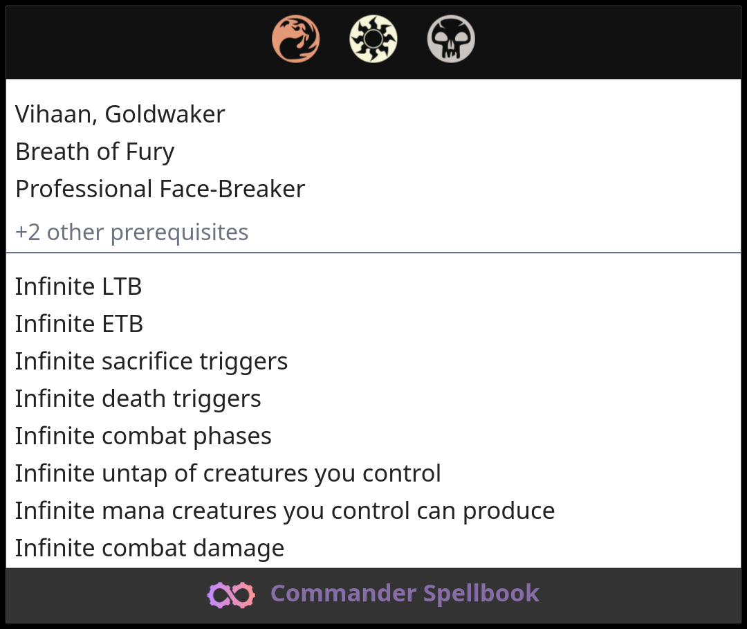 Vihaan, Goldwaker | Breath of Fury | Professional Face-Breaker