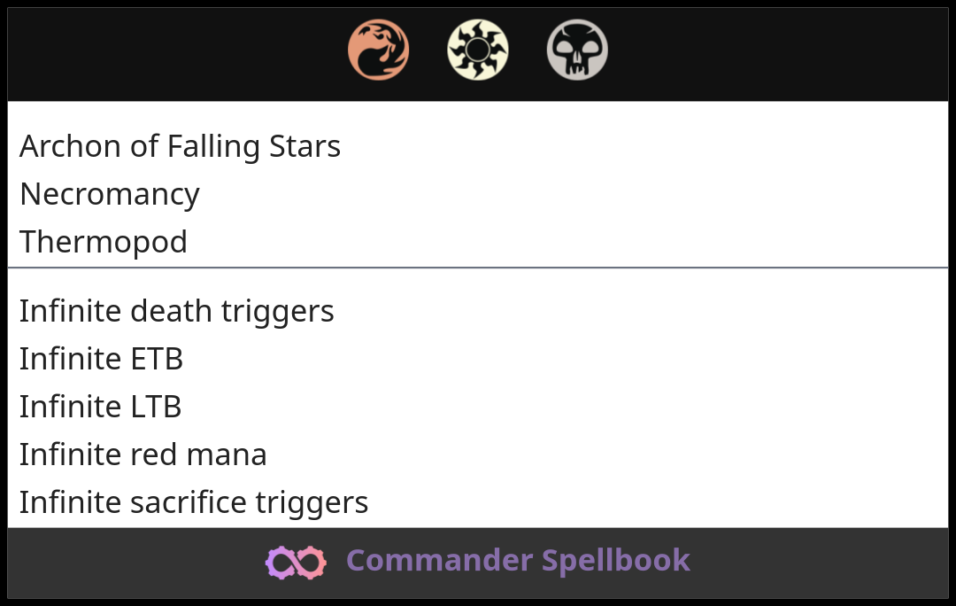 Archon of Falling Stars | Necromancy | Thermopod