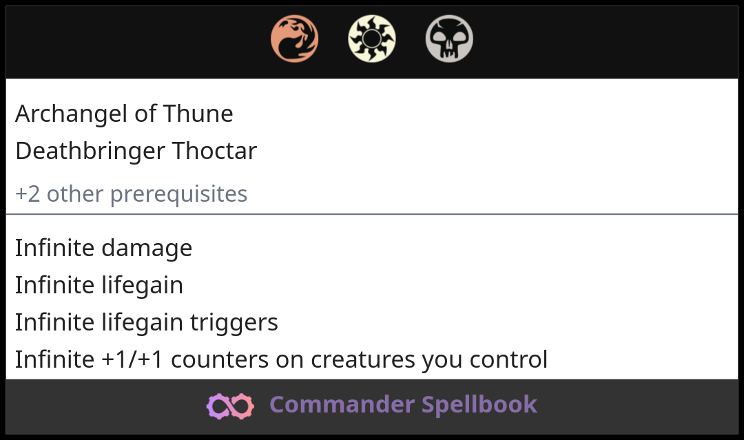 Archangel of Thune | Deathbringer Thoctar