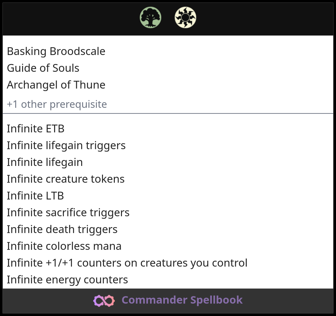 Basking Broodscale | Archangel of Thune | Guide of Souls