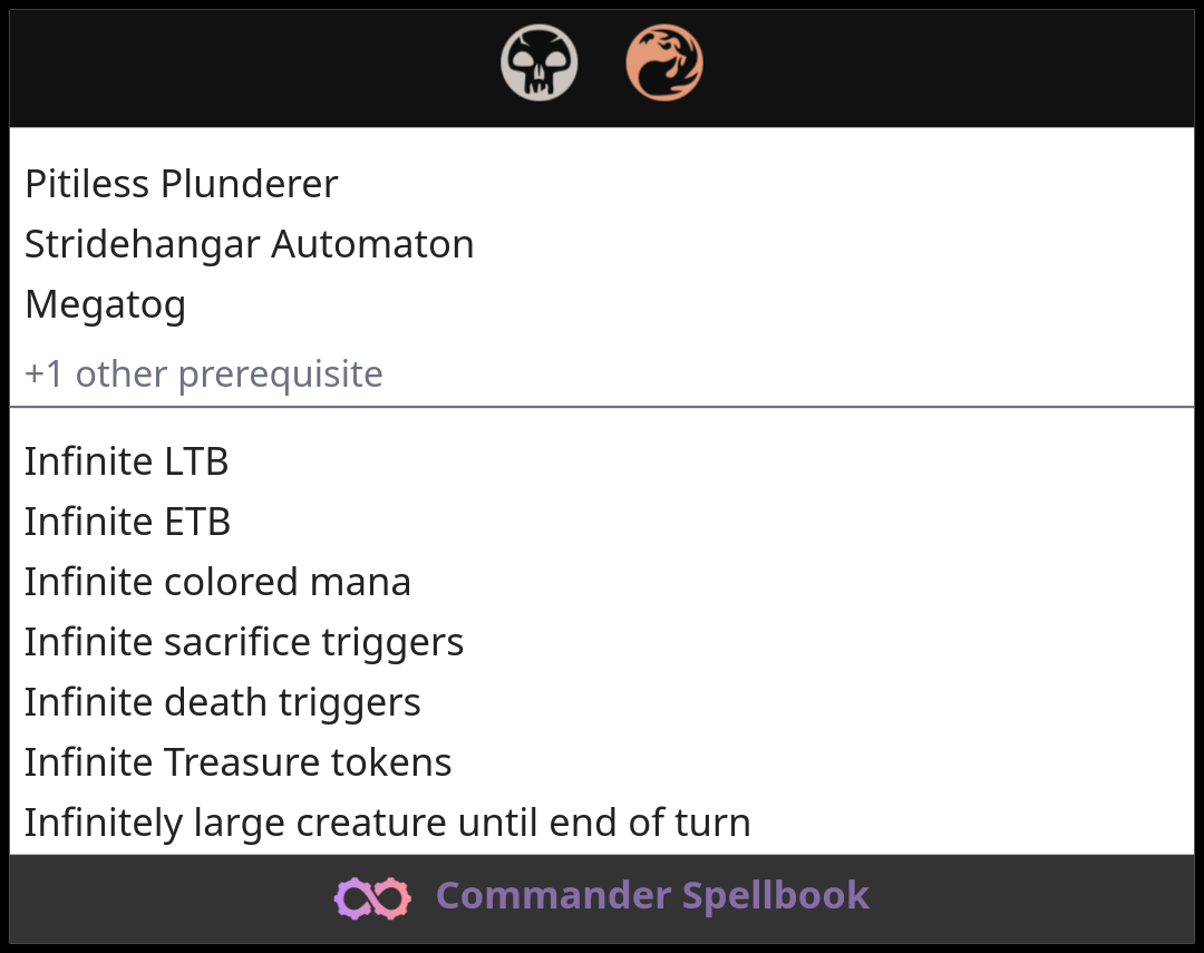 Pitiless Plunderer | Stridehangar Automaton | Megatog