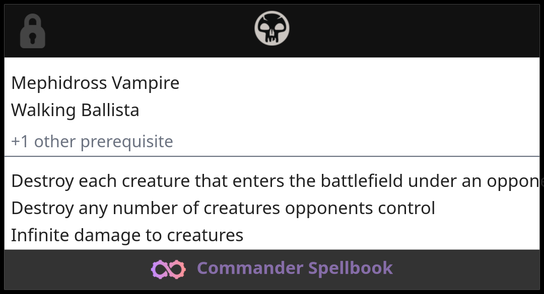 Mephidross Vampire | Walking Ballista