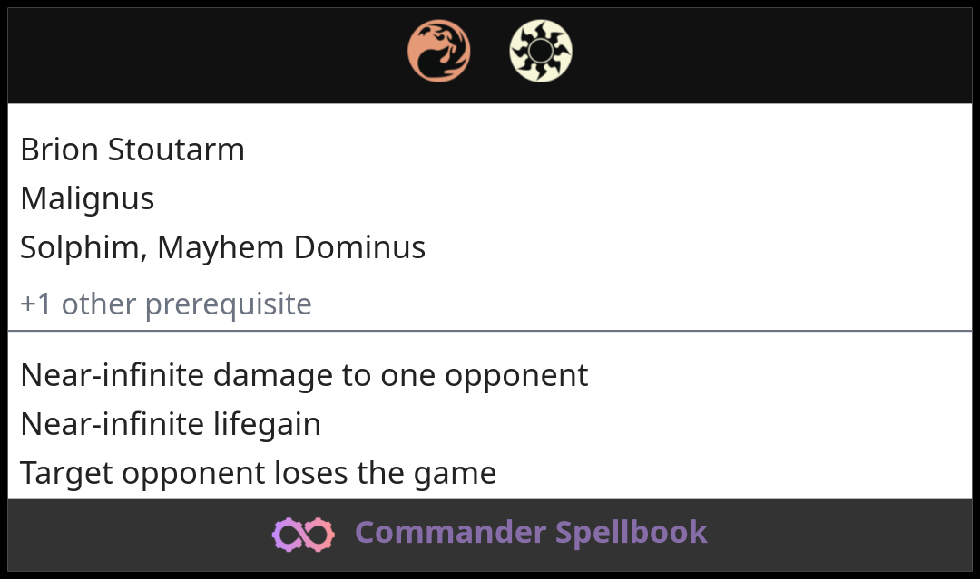 Brion Stoutarm | Malignus | Solphim, Mayhem Dominus