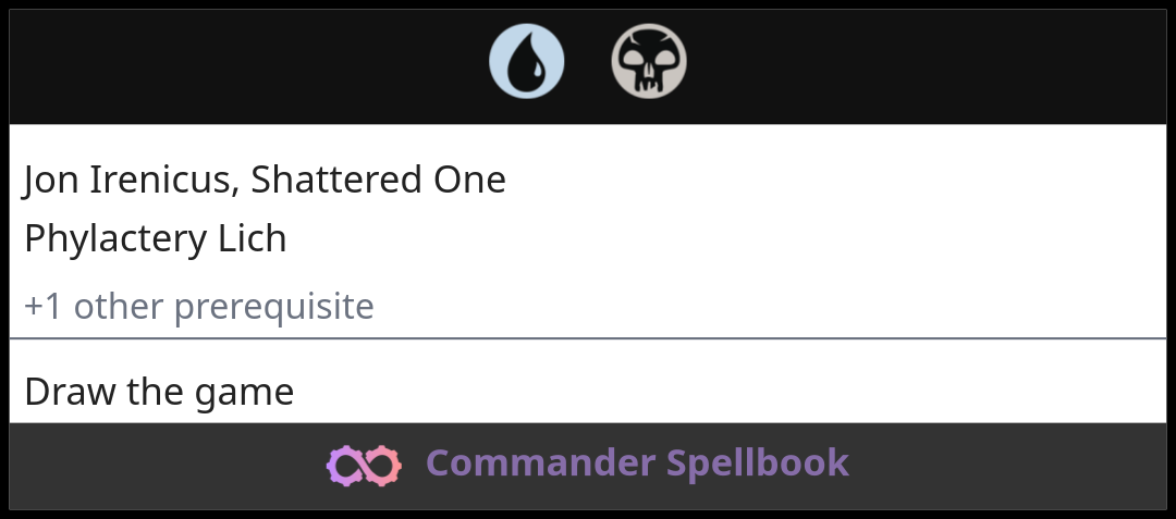 Jon Irenicus, Shattered One | Phylactery Lich