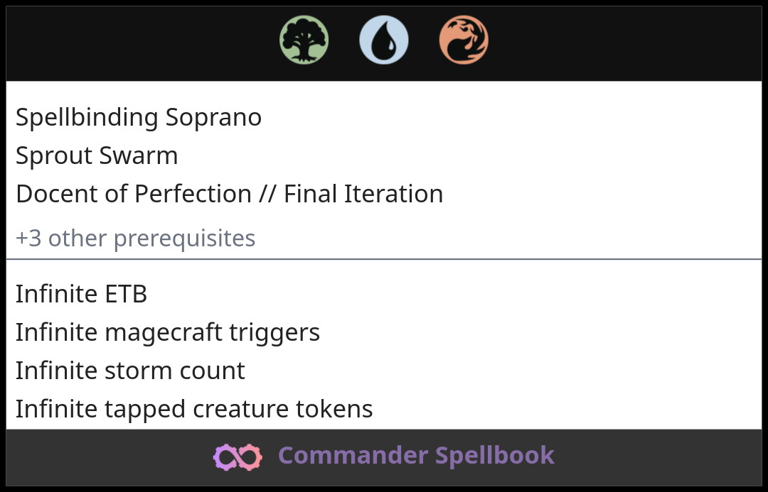 Spellbinding Soprano | Sprout Swarm | Docent of Perfection // Final ...