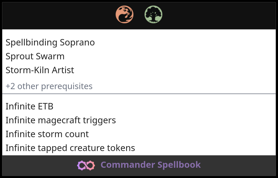 Spellbinding Soprano | Sprout Swarm | Storm-Kiln Artist