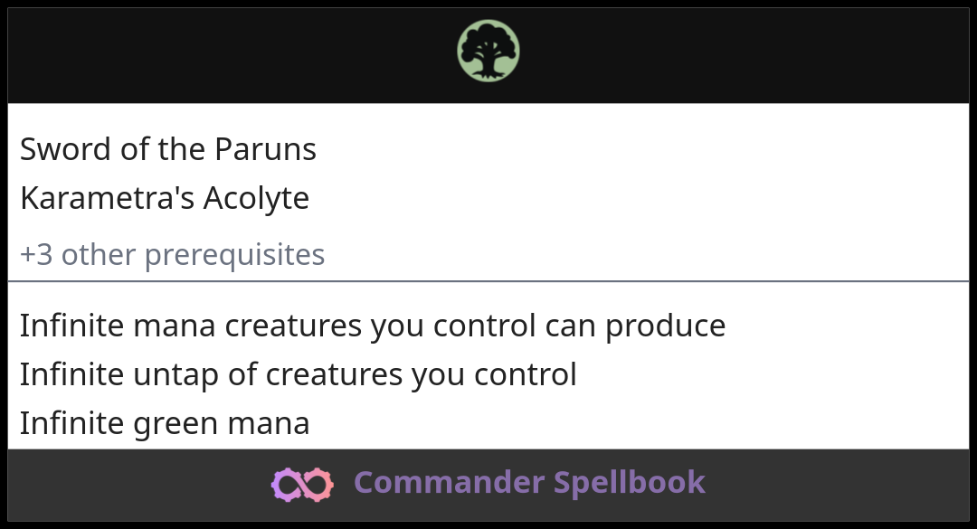 Sword of the Paruns | Karametra's Acolyte