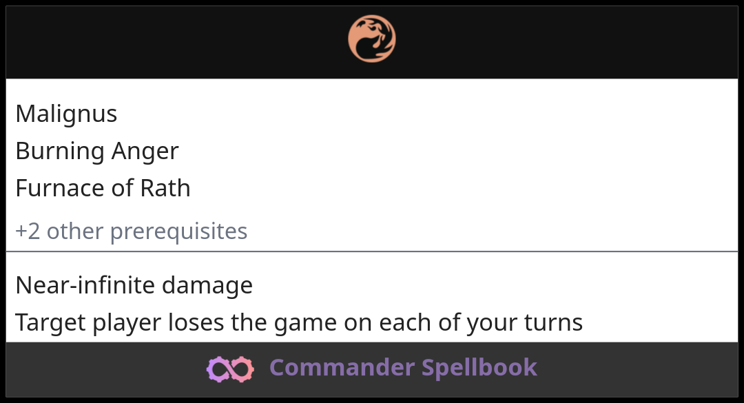 Malignus | Burning Anger | Furnace of Rath