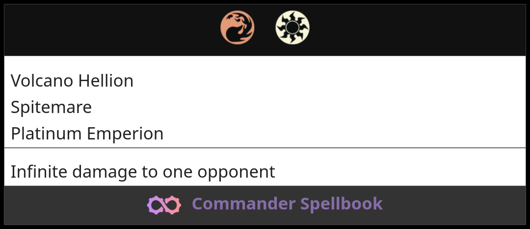 Volcano Hellion | Spitemare | Platinum Emperion