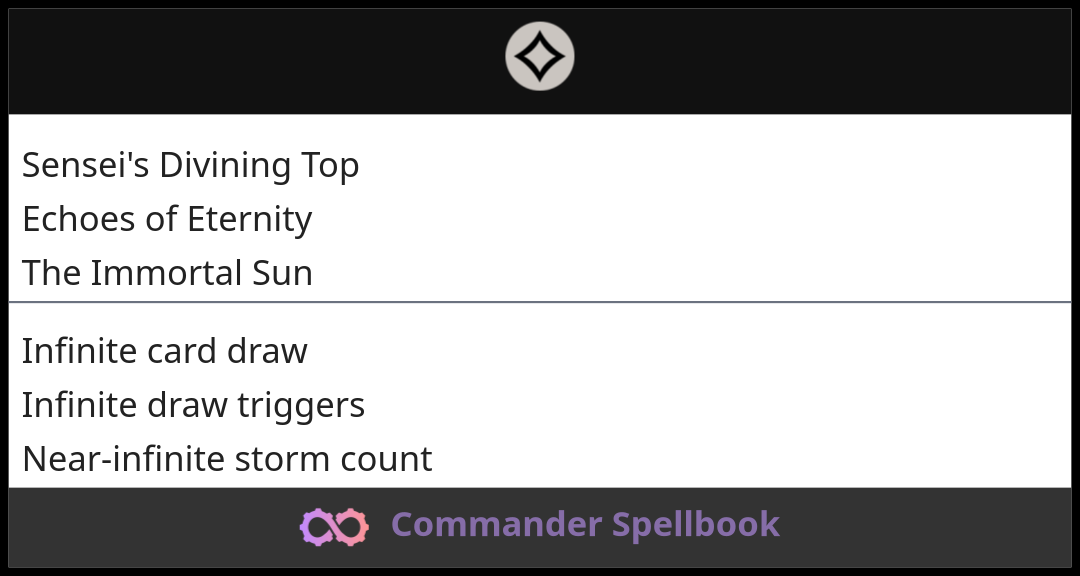 Sensei's Divining Top | Echoes of Eternity | The Immortal Sun