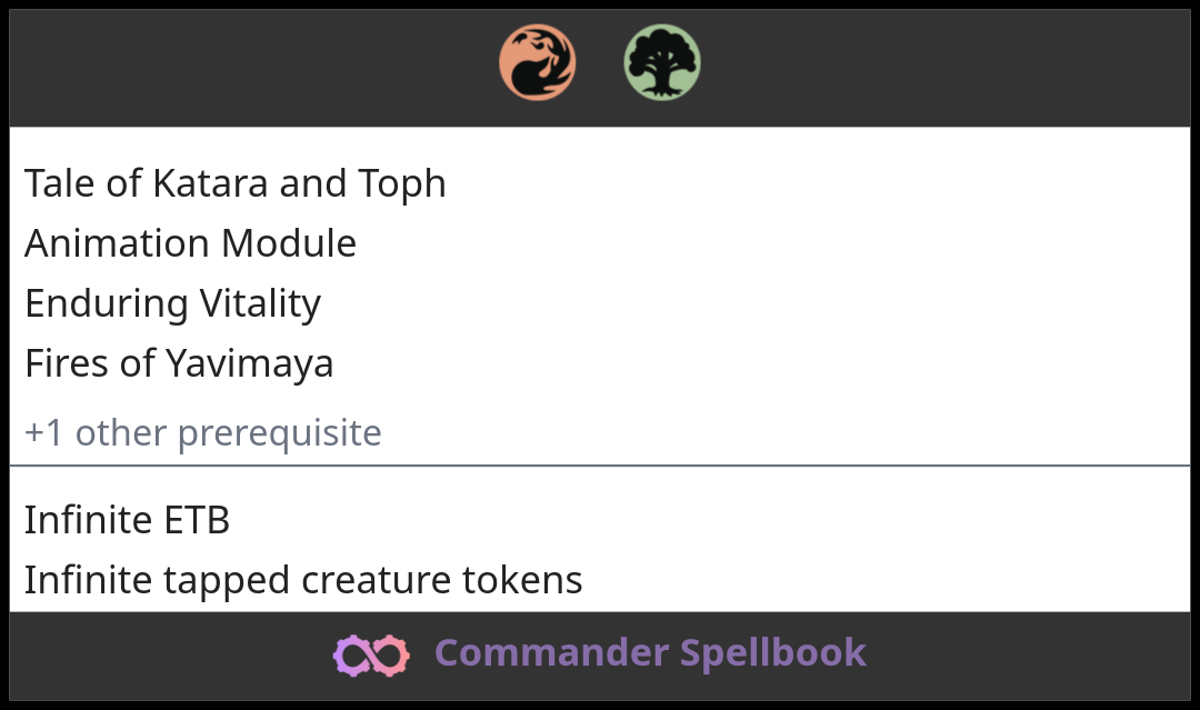 Tale of Katara and Toph | Animation Module | Enduring Vitality (and one other card)