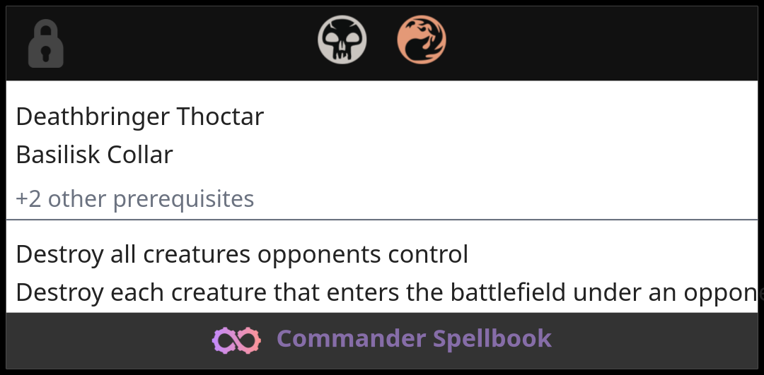 Deathbringer Thoctar | Basilisk Collar
