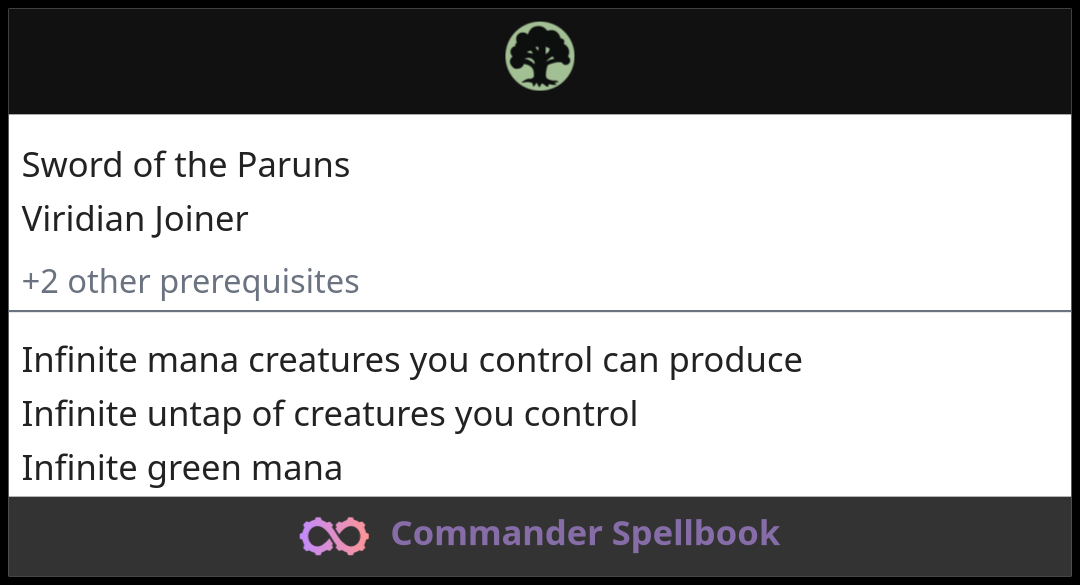 Sword of the Paruns | Viridian Joiner
