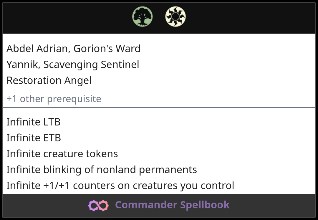 Abdel Adrian, Gorion's Ward | Yannik, Scavenging Sentinel | Restoration ...