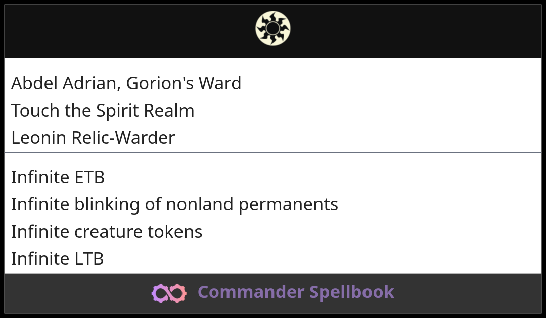 Abdel Adrian, Gorion's Ward | Touch the Spirit Realm | Leonin Relic-Warder