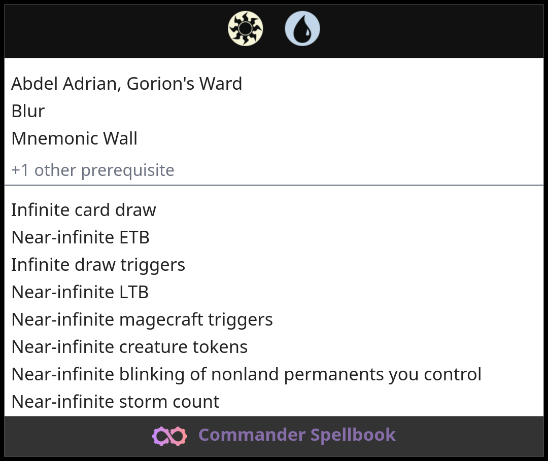 Abdel Adrian, Gorion's Ward | Blur | Mnemonic Wall