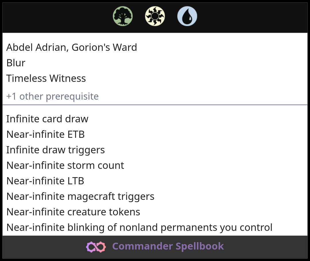 Abdel Adrian, Gorion's Ward | Blur | Timeless Witness
