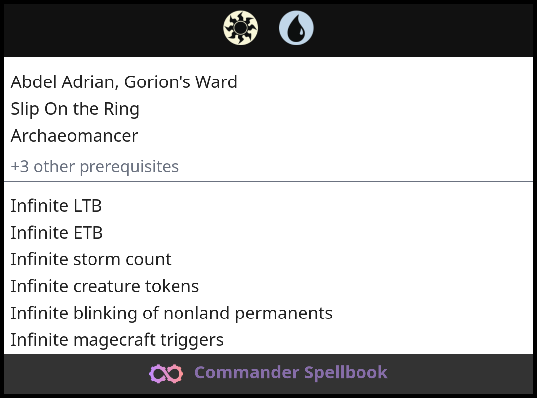 Abdel Adrian, Gorion's Ward | Slip On the Ring | Archaeomancer