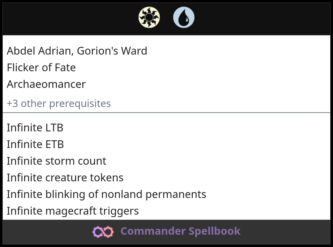 Abdel Adrian, Gorion's Ward | Flicker of Fate | Archaeomancer