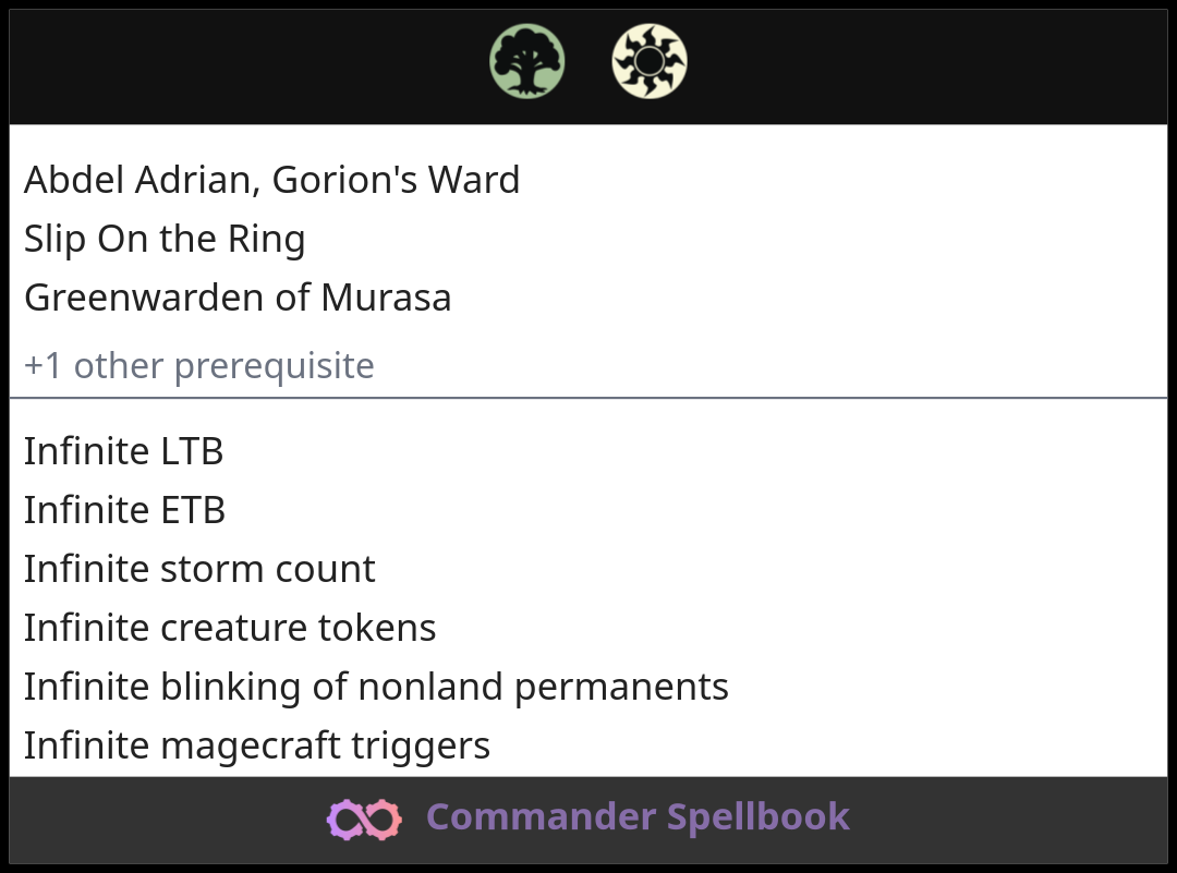 Abdel Adrian, Gorion's Ward | Slip On the Ring | Greenwarden of Murasa