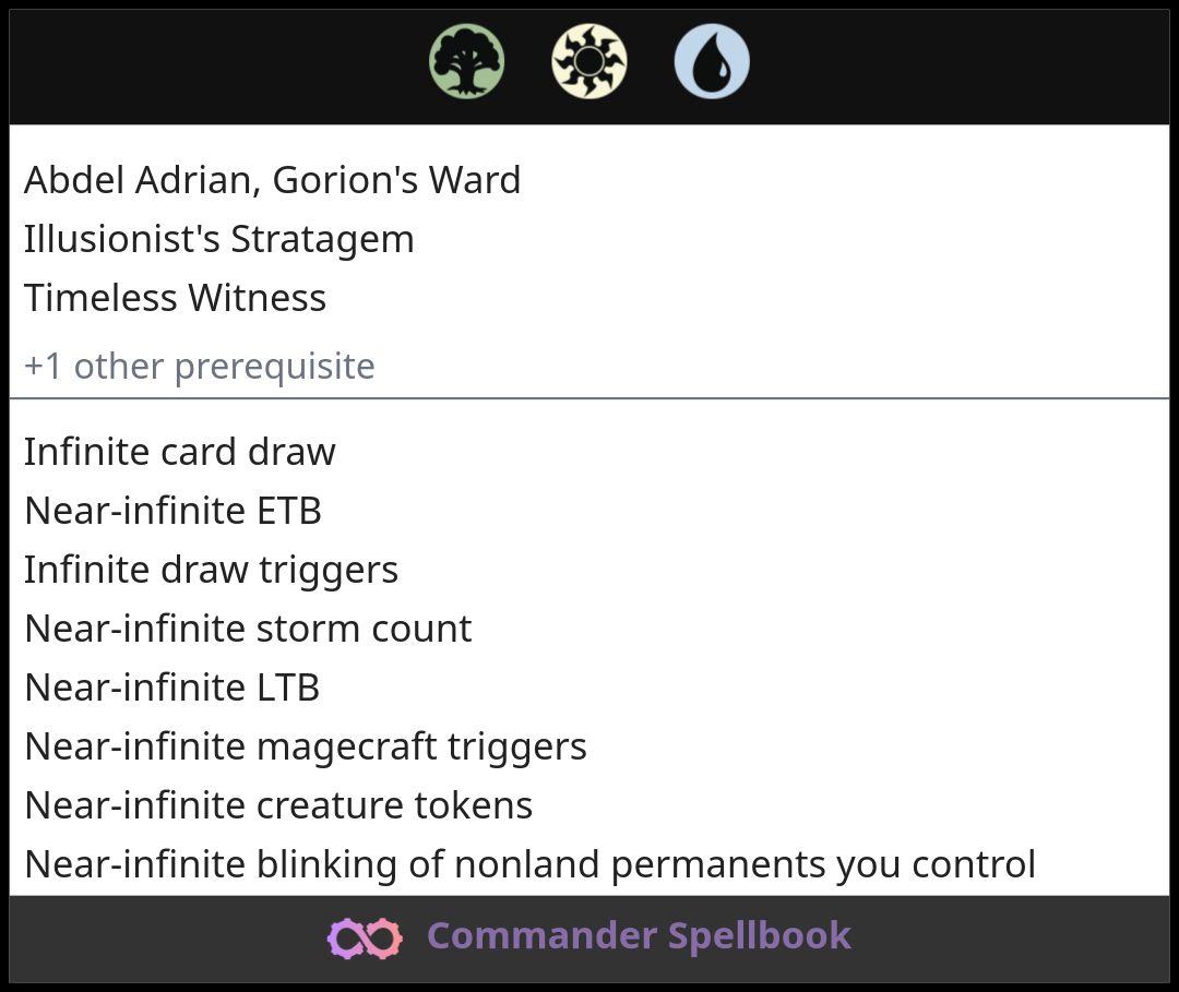 Abdel Adrian, Gorion's Ward | Illusionist's Stratagem | Timeless Witness
