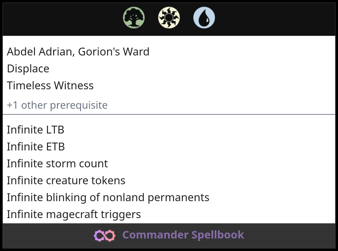 Abdel Adrian, Gorion's Ward | Displace | Timeless Witness
