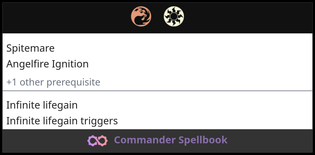 Spitemare | Angelfire Ignition